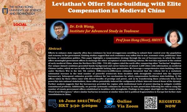 Social Science Seminar - Leviathan’s Offer: State-building with Elite ...
